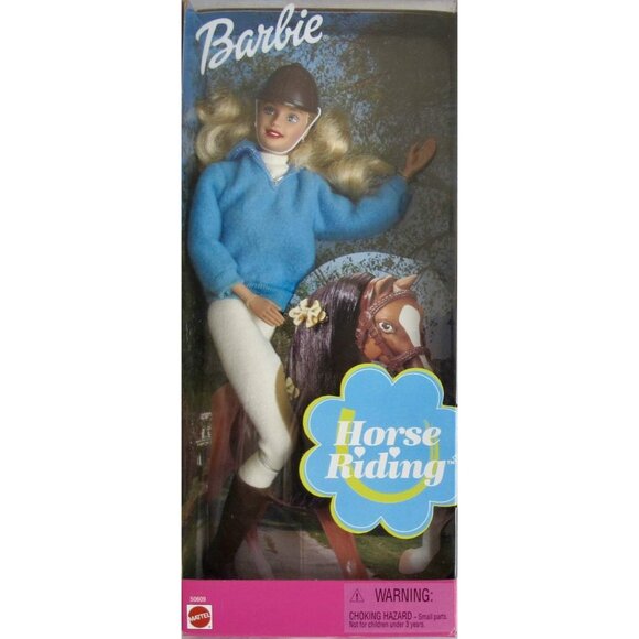 Mattel | Toys | Barbie Horse Riding Doll Vintage 996 Mattel Collectible ...